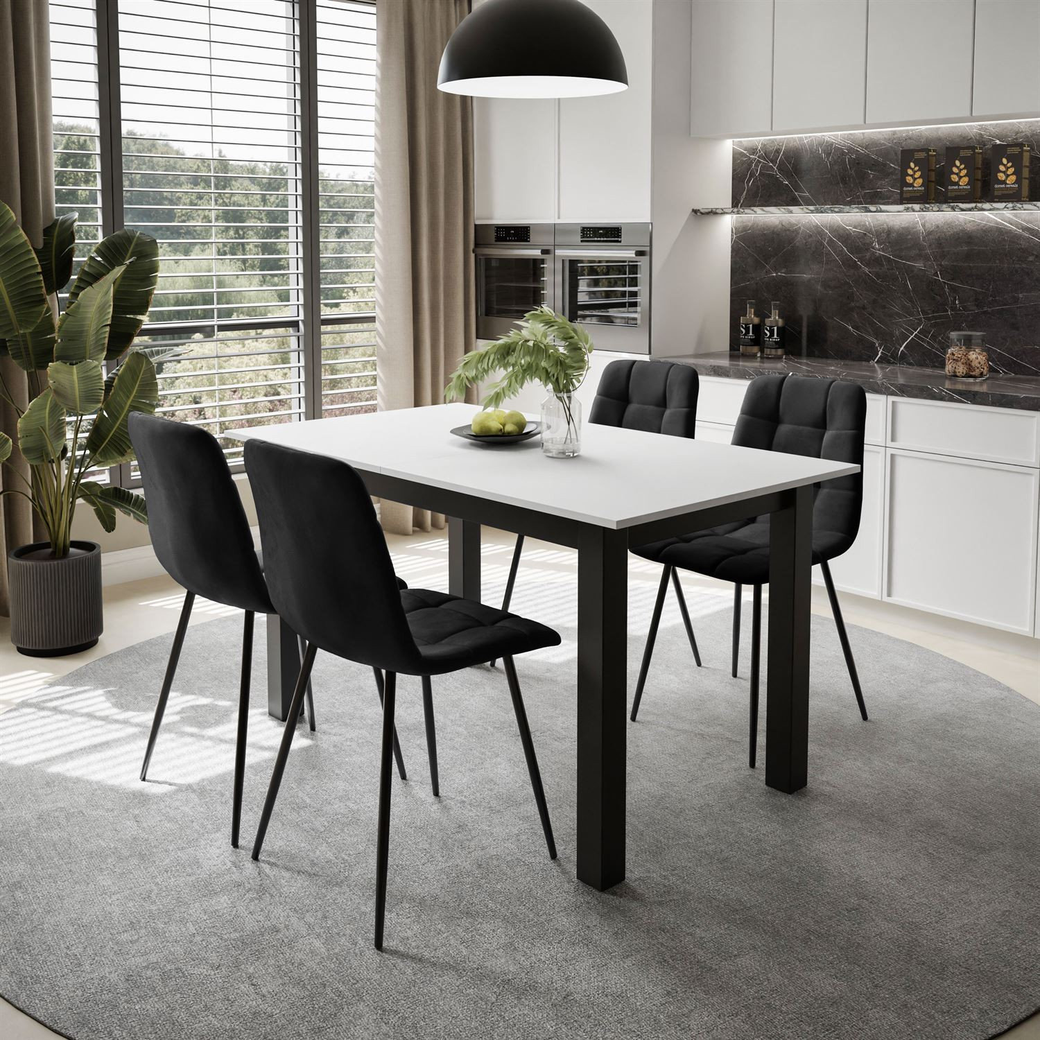Latitude Run Anjoli 4 - Person Dining Set | Wayfair.co.uk