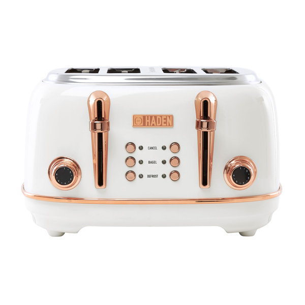 Haden Heritage 4 Slice Wide Slot Toaster with Heritage 1.7L Home ...