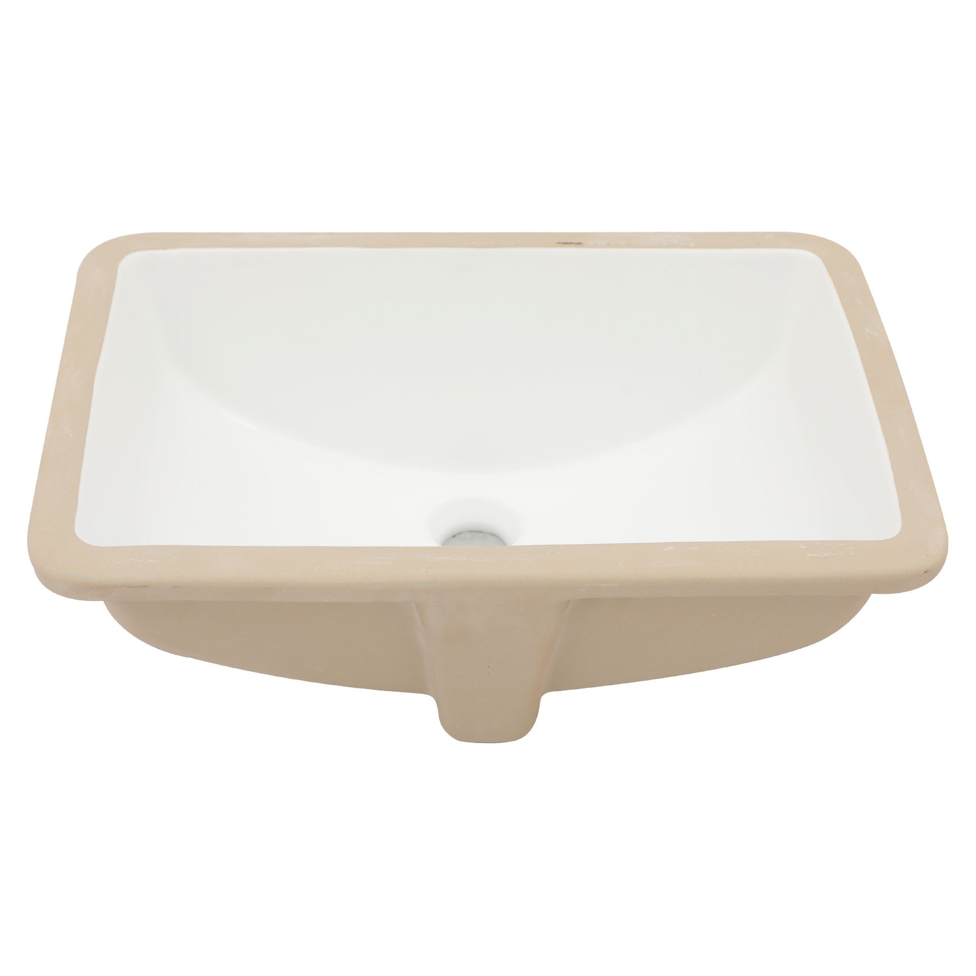 Ebern Designs 19.7X14 Ceramic Undermount Sink With Overflow - Acid ...