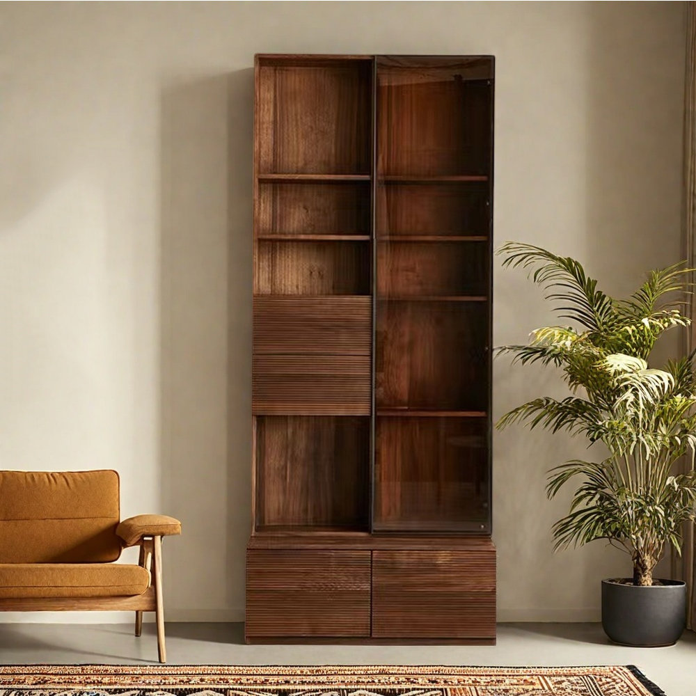 Kaoloupin Japanese Style Display Bookcase - Wayfair Canada