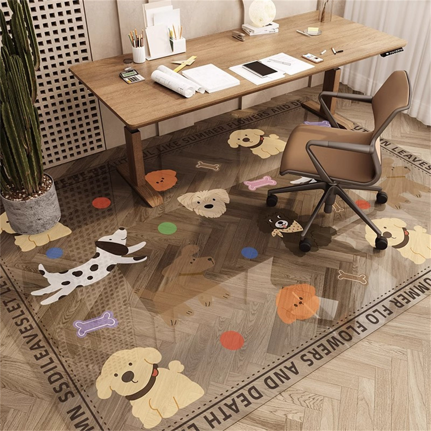 JINXI Transparent Floor Mat | Wayfair