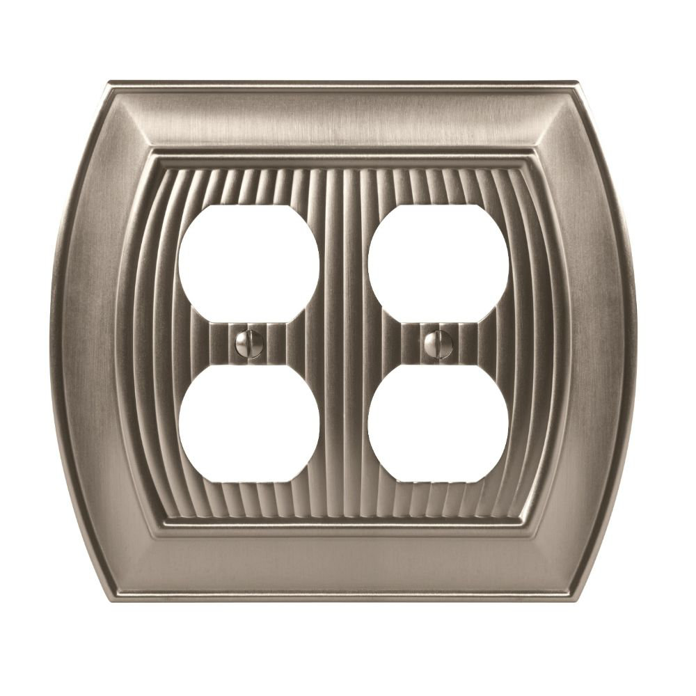 Amerock Allison 2-Gang Duplex Outlet Wall Plate | Wayfair