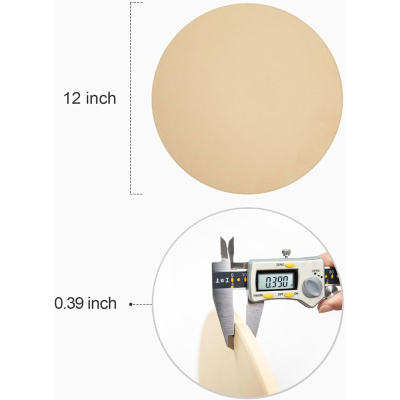 Monument Grills 12-Inch Round Cordierite Pizza Stone & Reviews | Wayfair