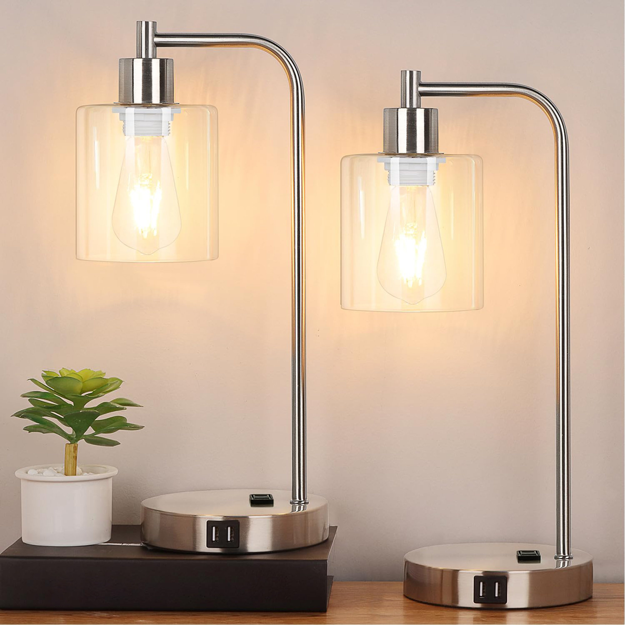 Latitude Run® Genivee Metal USB Desk Lamp - Wayfair Canada