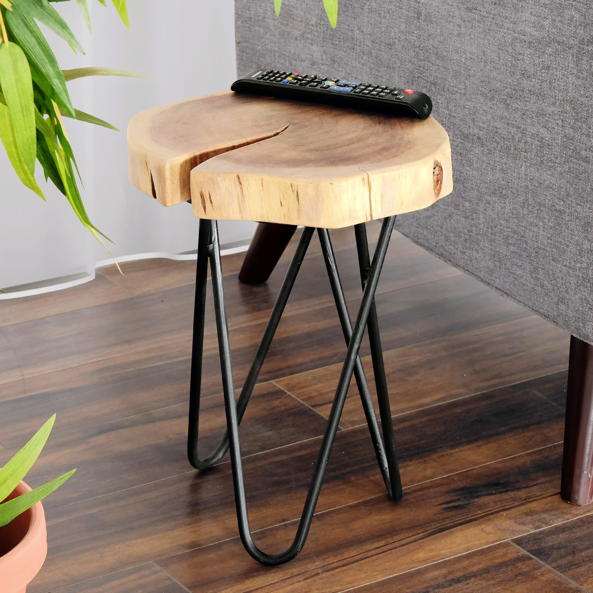 Foundry Select 12" Acacia Wood End/Side Table - Wayfair Canada