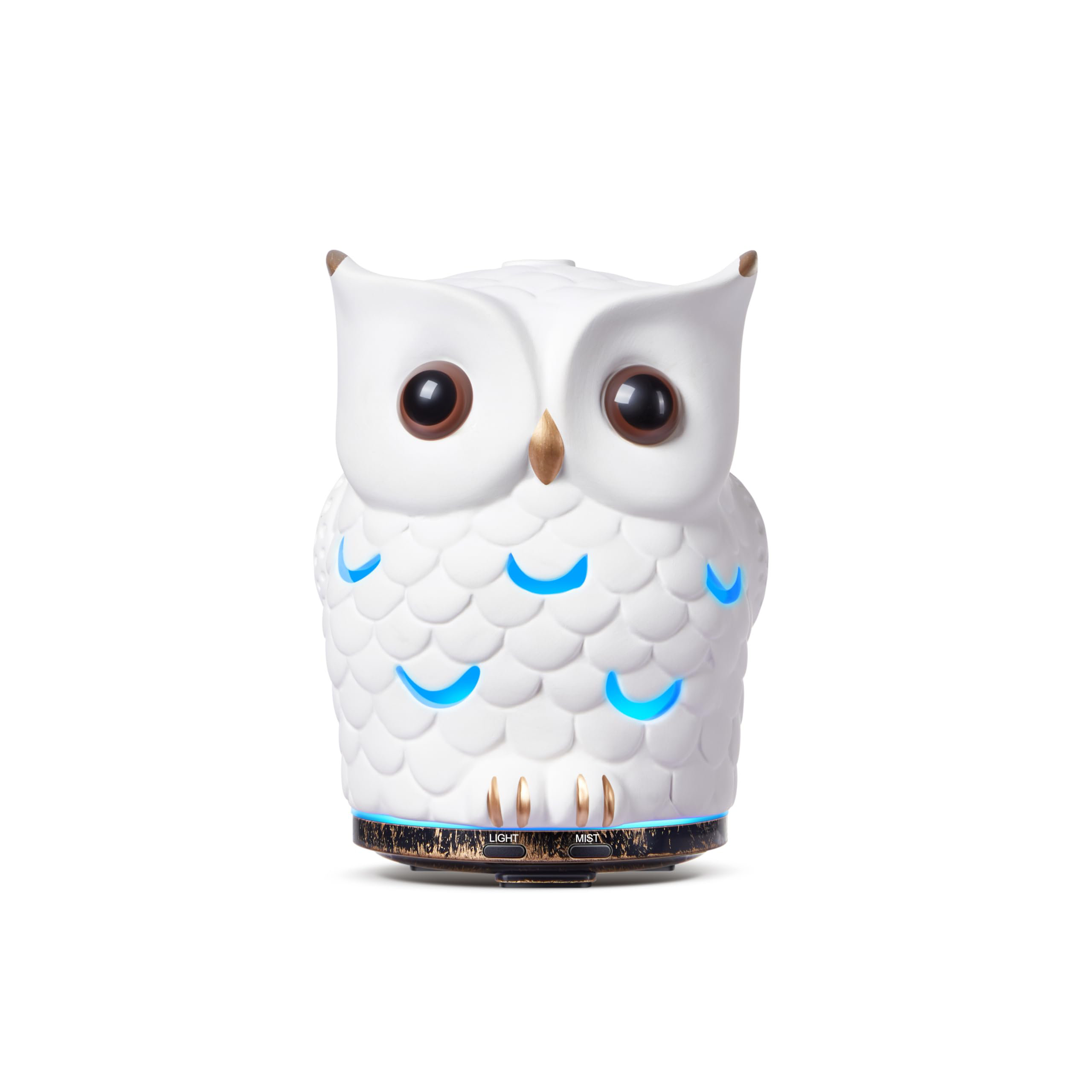 Loon Peak® Owl Essential Oils Diffuser Ceramic Hand-Painted Diffuser ...