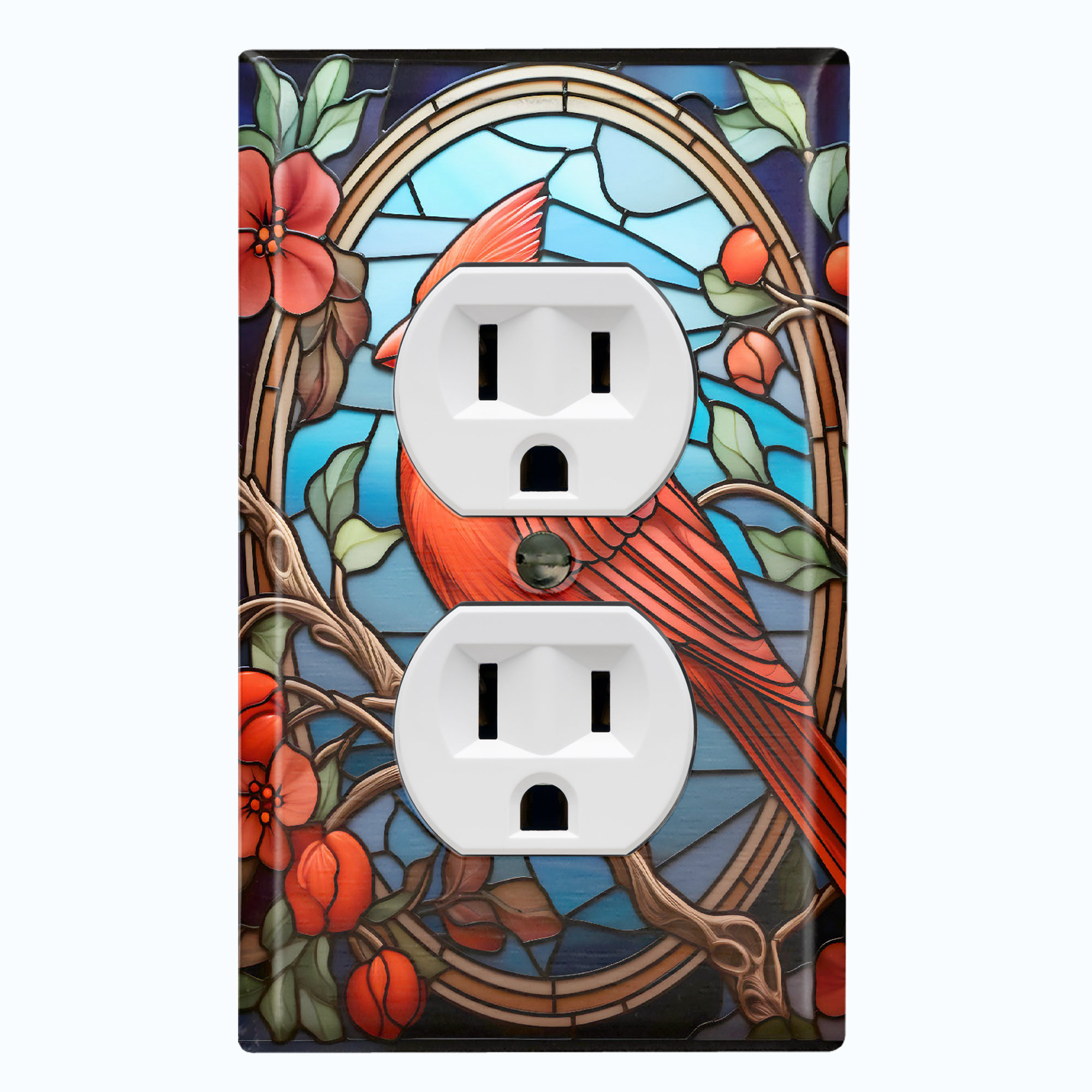 WorldAcc Nature Themed 1 - Gang Wall Plate | Wayfair