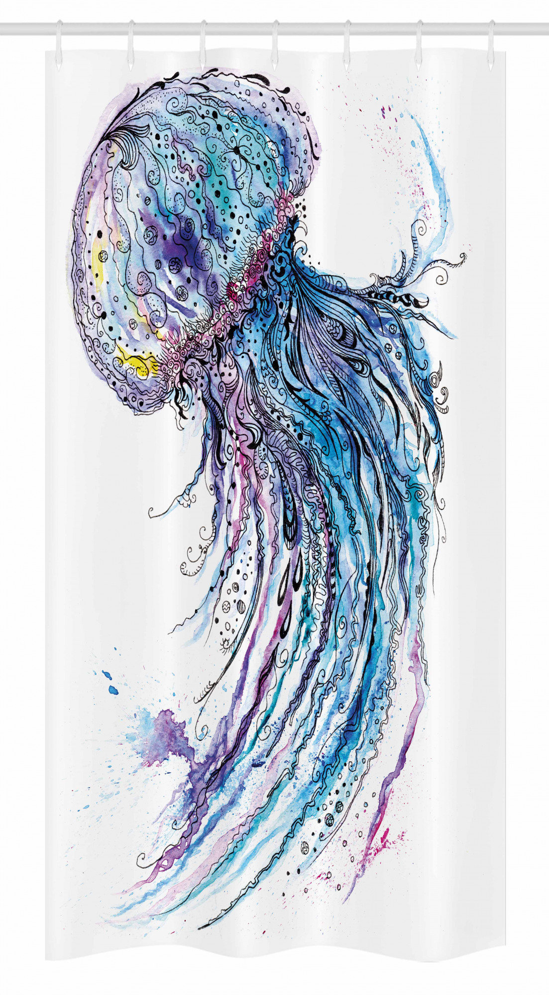 Ambesonne Rideau de douche simple mixte et crochets et Commentaires ...