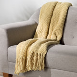Wayfair | Yellow & Gold Blankets & Throws You'll Love in 2024