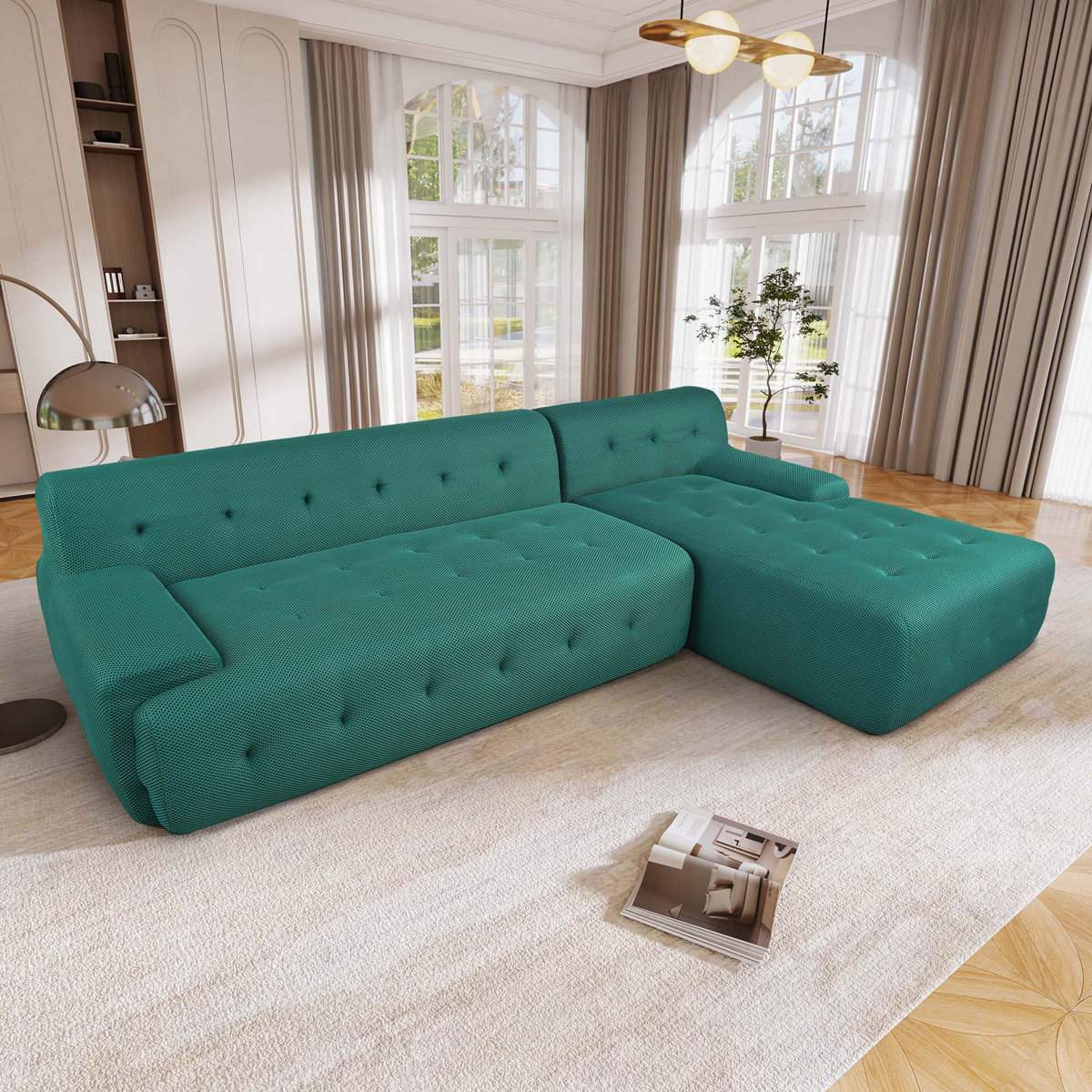 Latitude Run® L-Shaped Modular Sofa | Wayfair