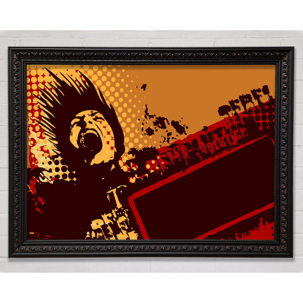 Ophelia & Co. Scream Delight - Single Picture Frame Print | Wayfair.co.uk