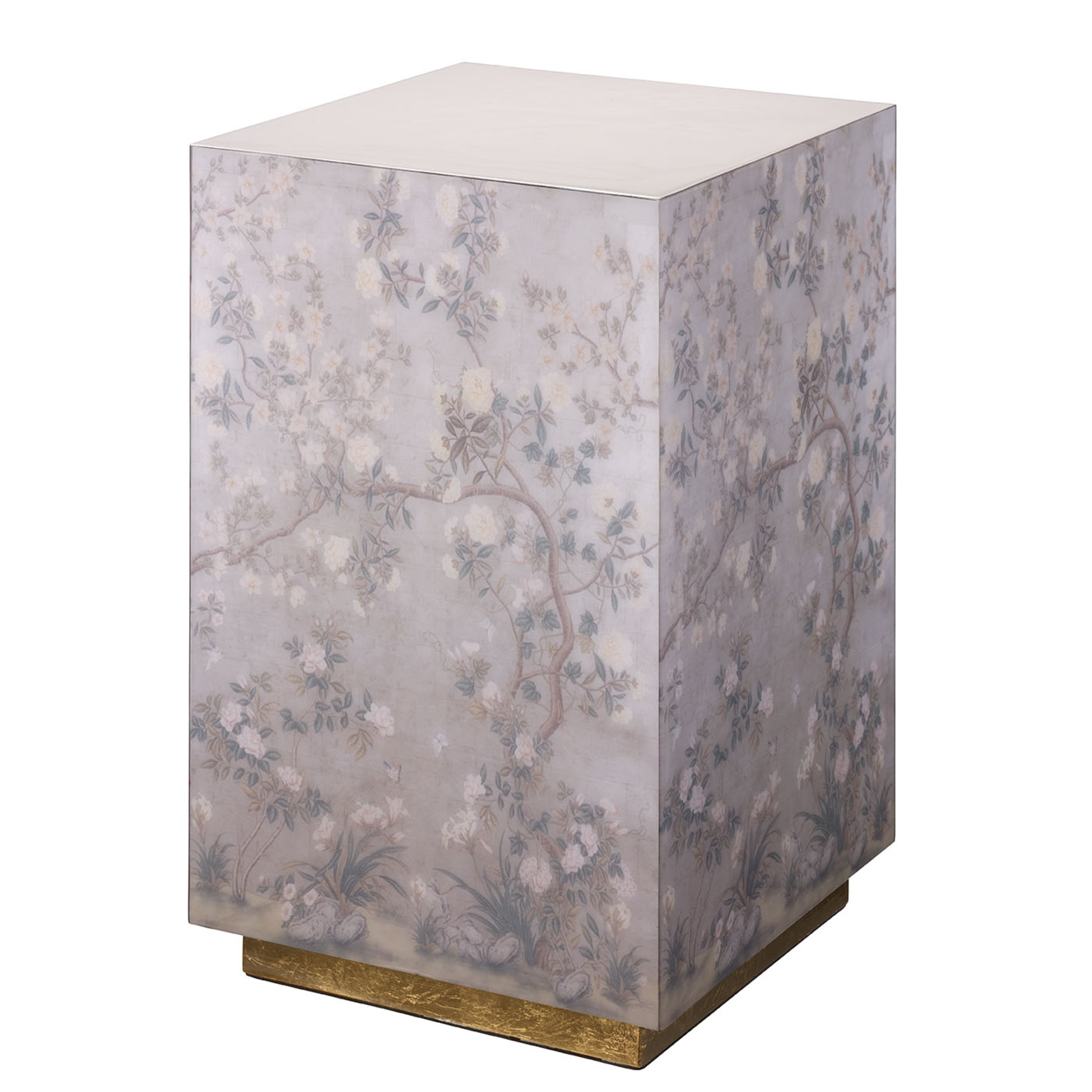Jamie Young Company Garland Floral Accent Side Table, Lavender ...