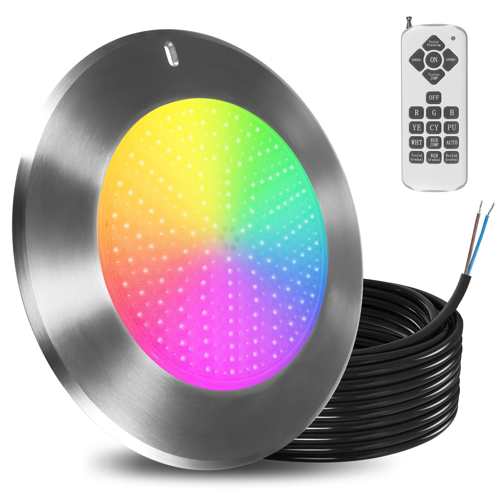 Fashion Finesse Pool Lights For Inground Pool,10Inch Large Pool Light ...