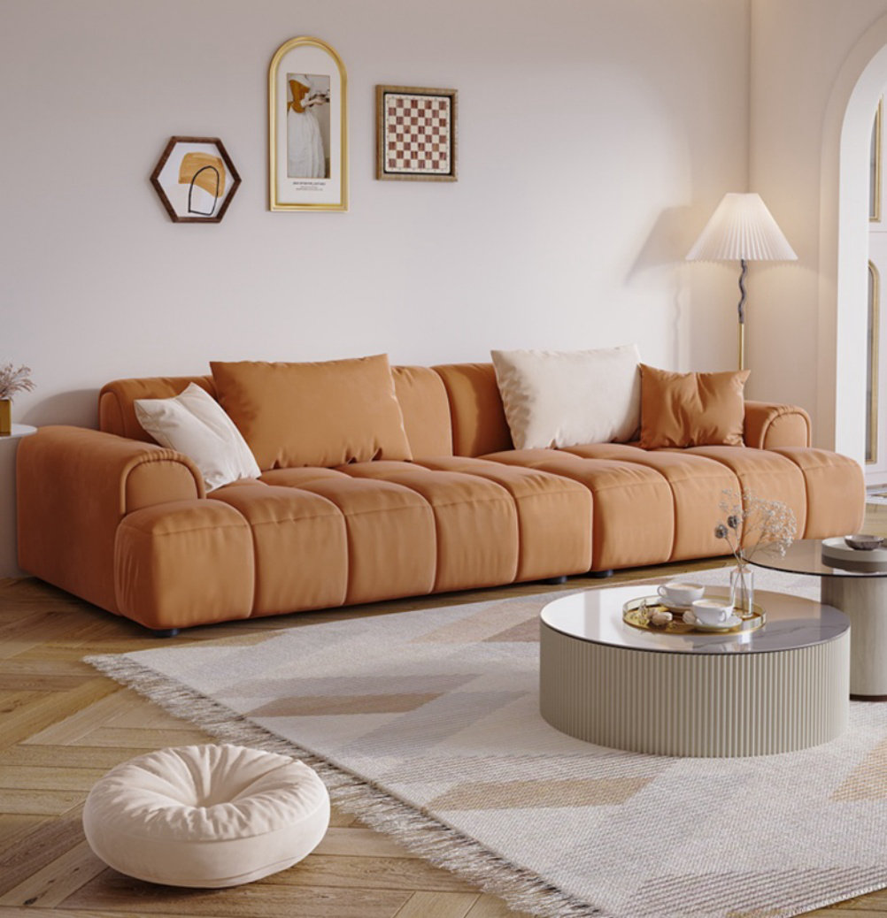 Walkoly Cream Style Creative Casual Sofa | Wayfair