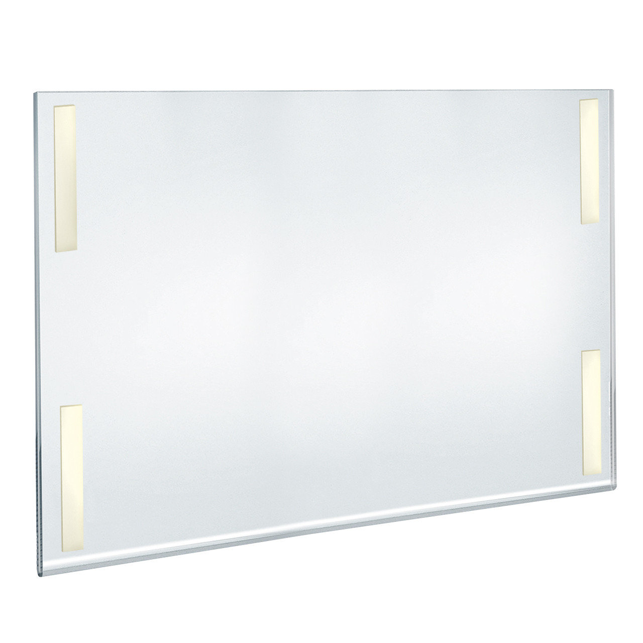 Azar Displays Self Adhesive Clear Acrylic Wall Sign Holder Frame 22" W ...