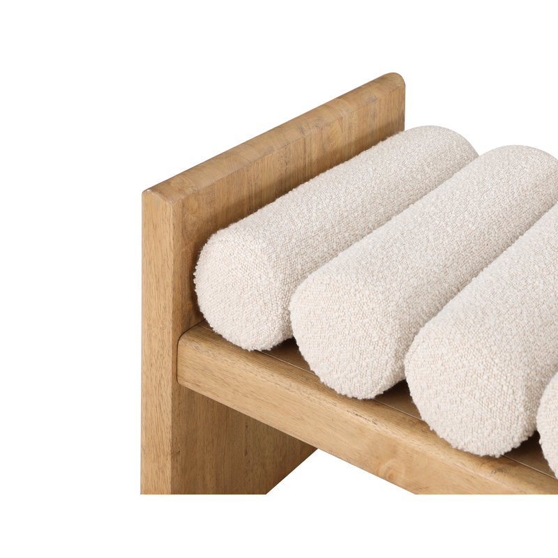 Latitude Run® Adelino Wool Upholstered Bench | Wayfair