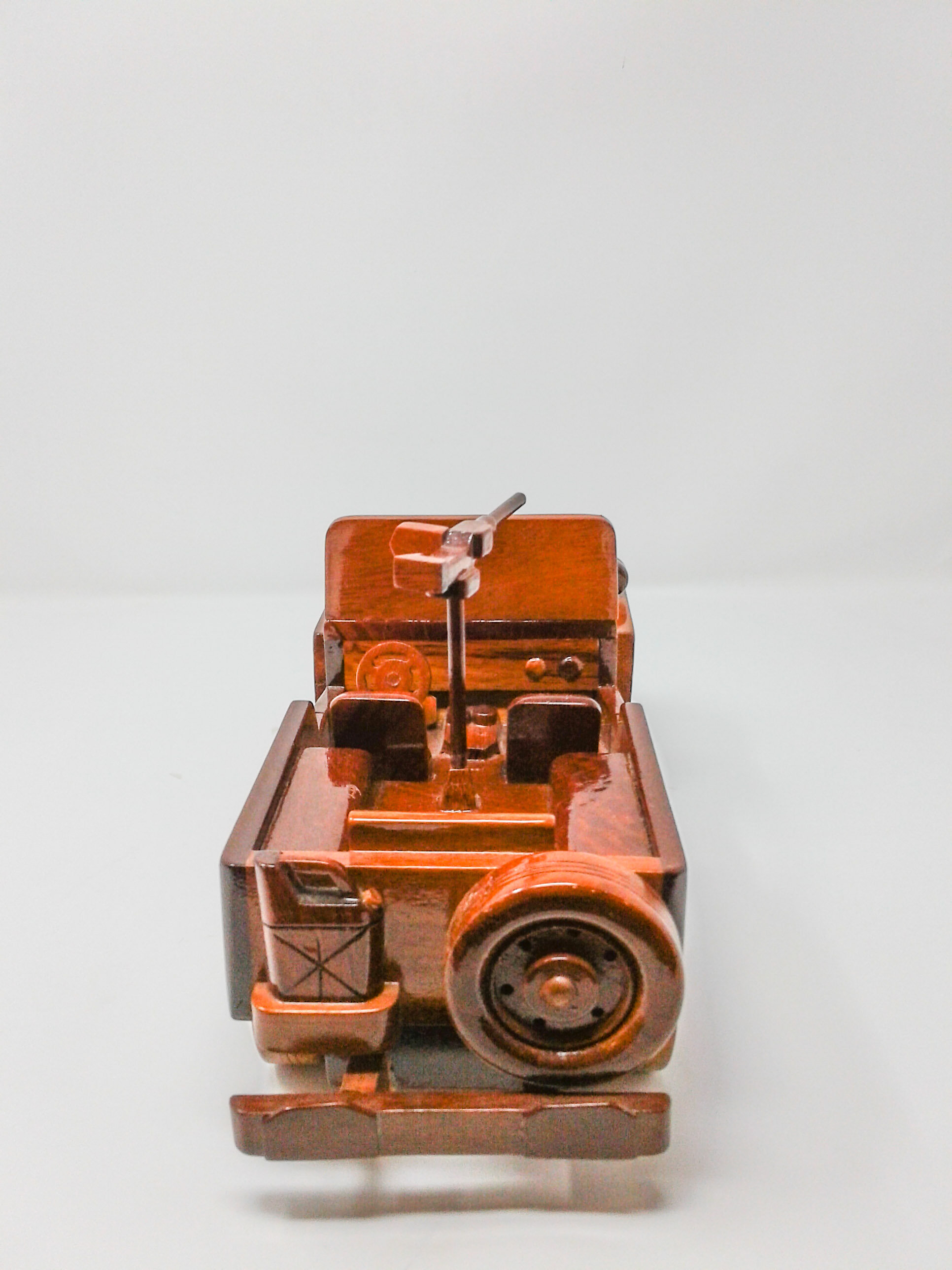 Winston Porter Tempo Wooden WWII Jeep Model | Wayfair