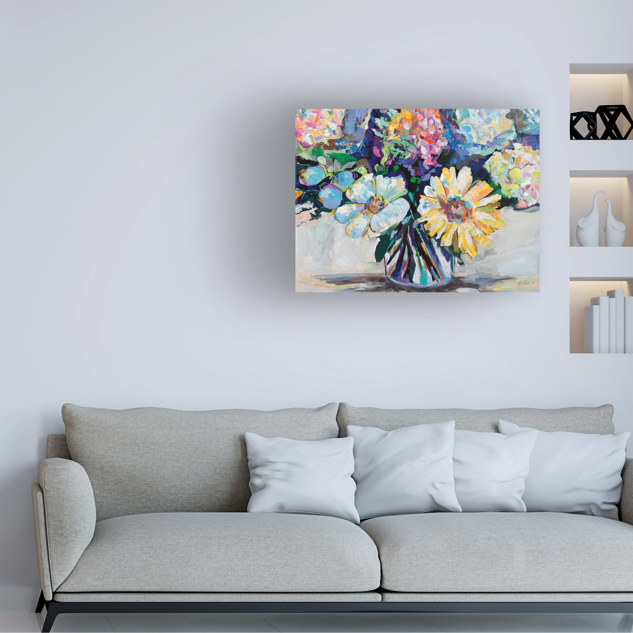 Ebern Designs Bolog Jeanette Vertentes Exciting Times Canvas Wall Art ...