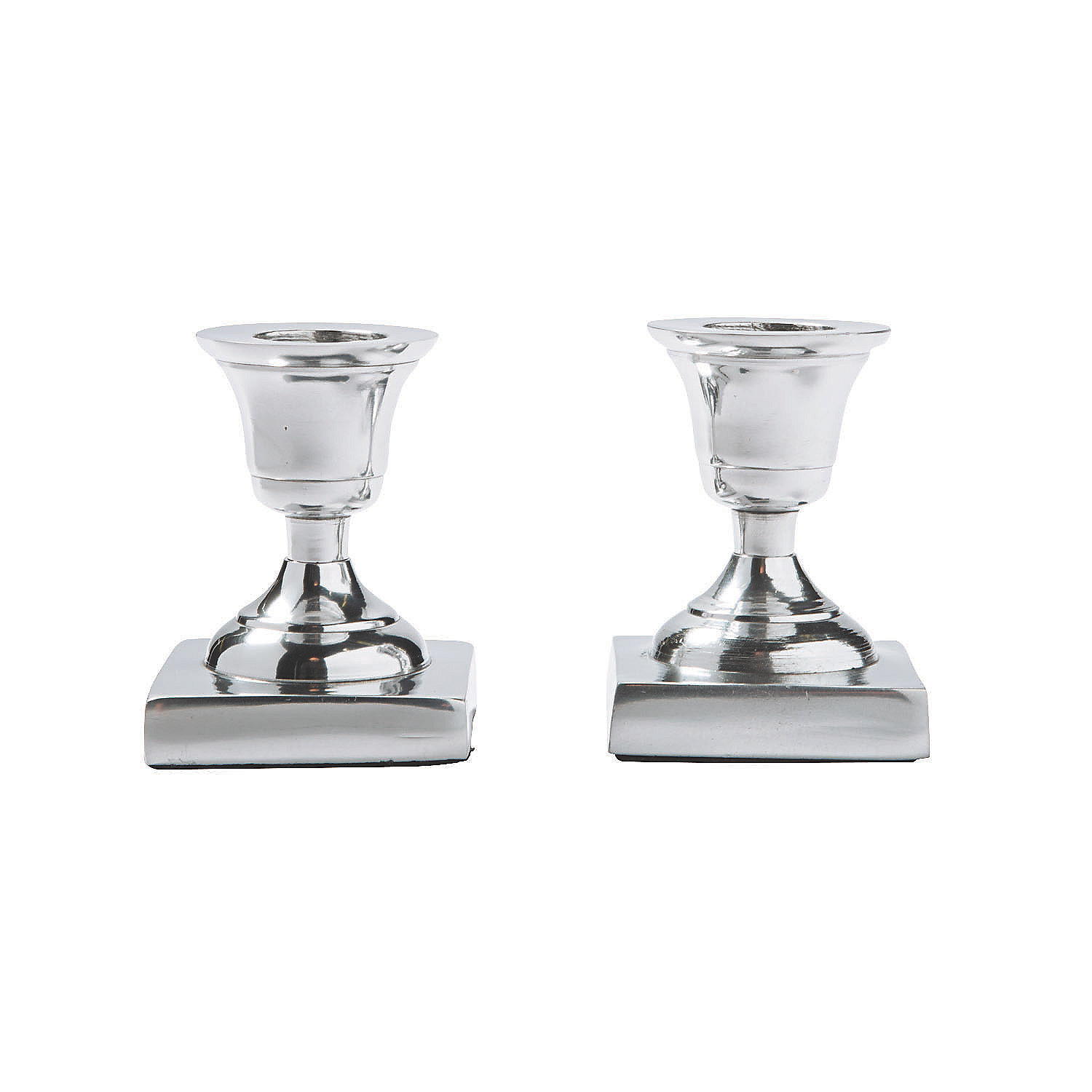 Canora Grey 2 Piece Metal Tabletop Candlestick Set | Wayfair