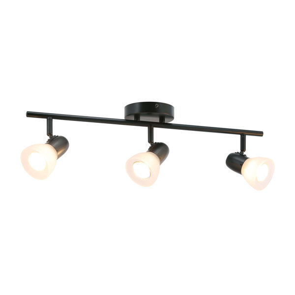 XiNBEi Lighting 22'' 3 -Light Fixed Track Lighting Track Kit with ...