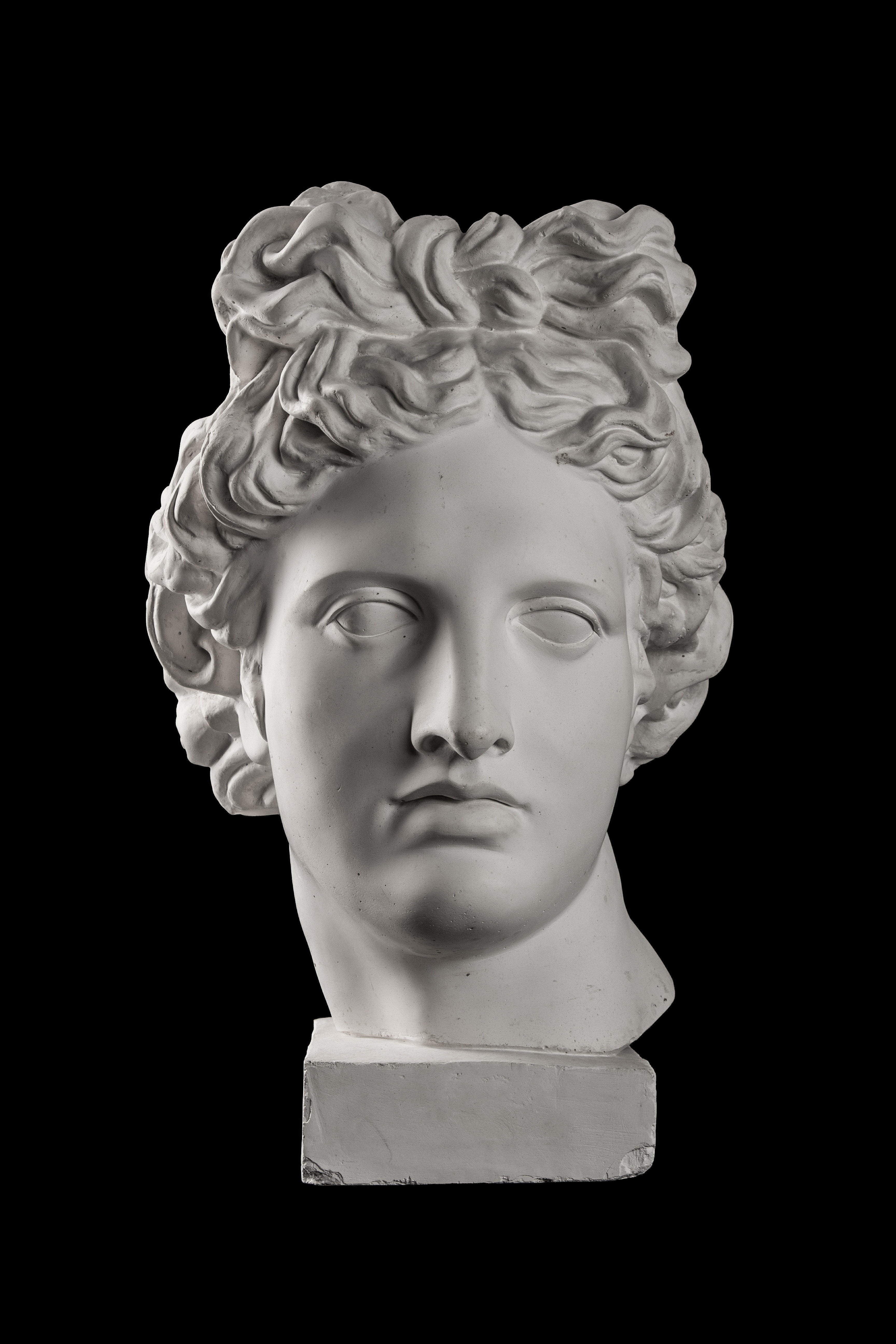 Fleur De Lis Living Statue of Apollo's Head by Kozlik_Mozlik - Wrapped ...