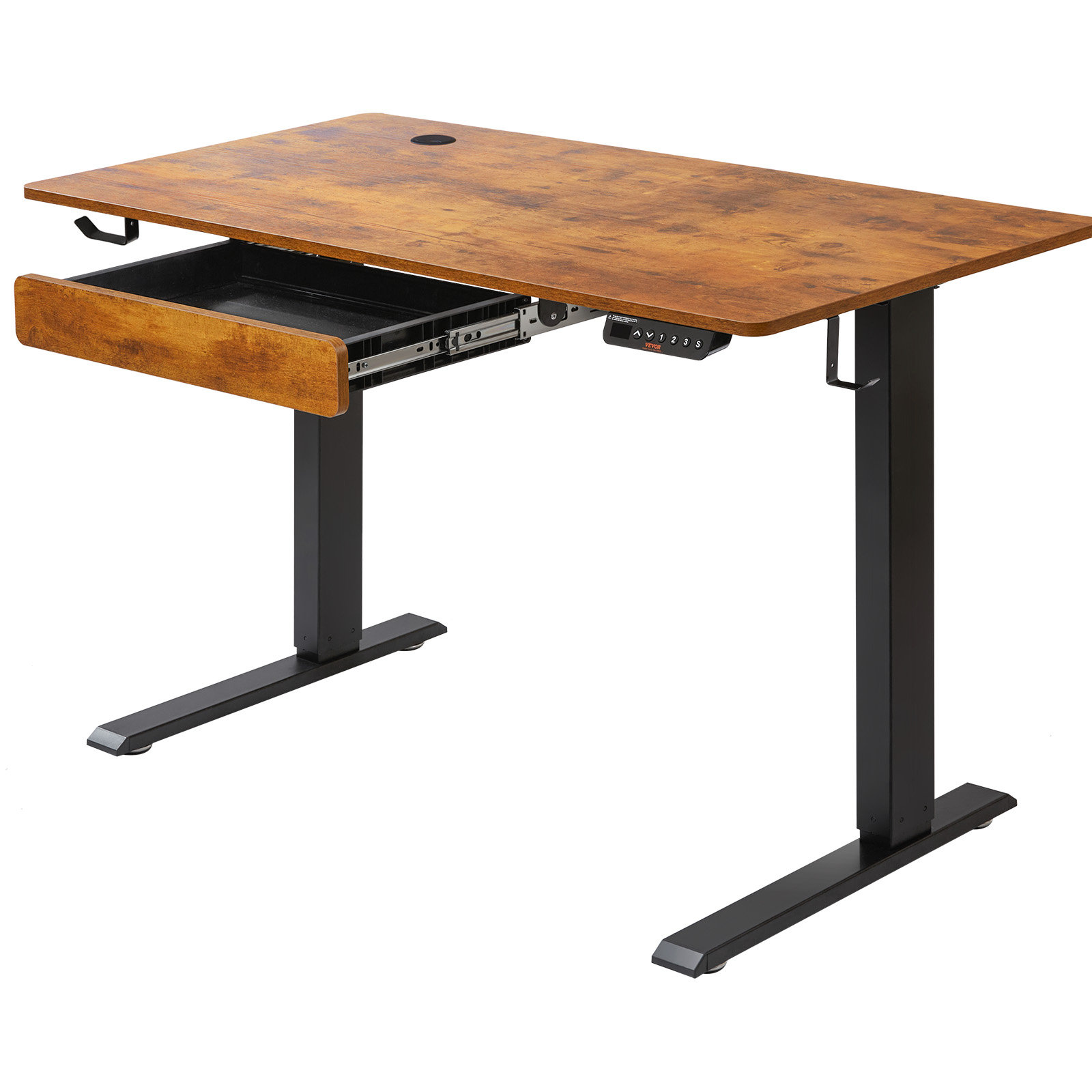 Arlmont & Co. Preyank Adjustable Metal Base Standing Desk | Wayfair