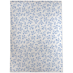 Charlton Home® Tobar Blue/Periwinkle Area Rug & Reviews | Wayfair