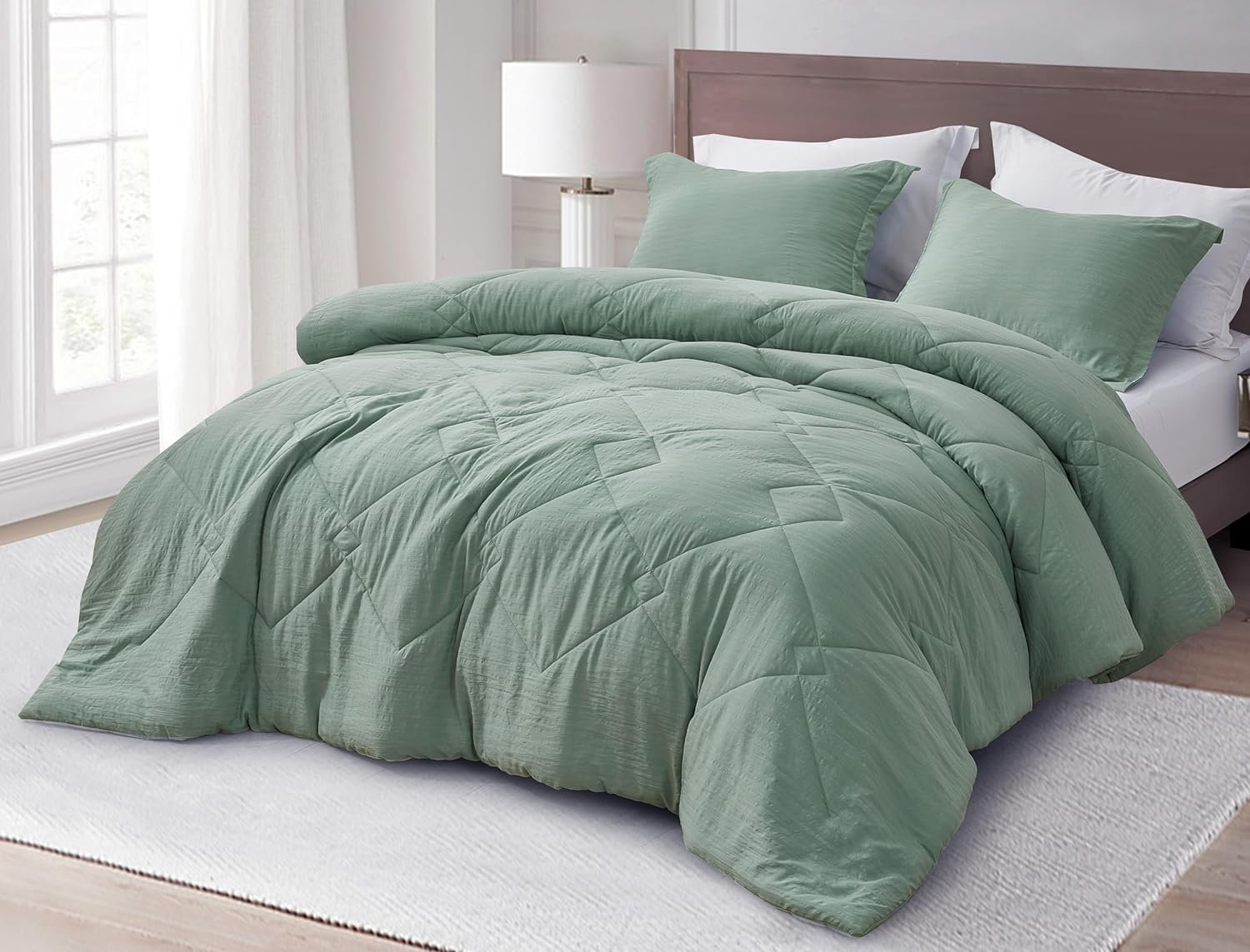 Chezmoi Collection Hugo Polyester Comforter Set & Reviews | Wayfair