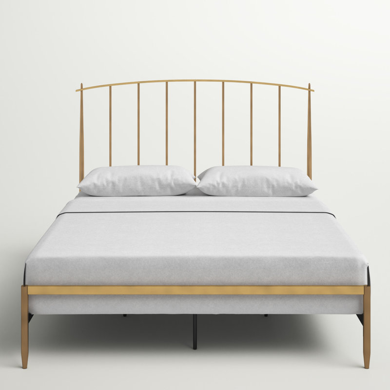 Sand & Stable Breakers Metal Slat Bed & Reviews | Wayfair