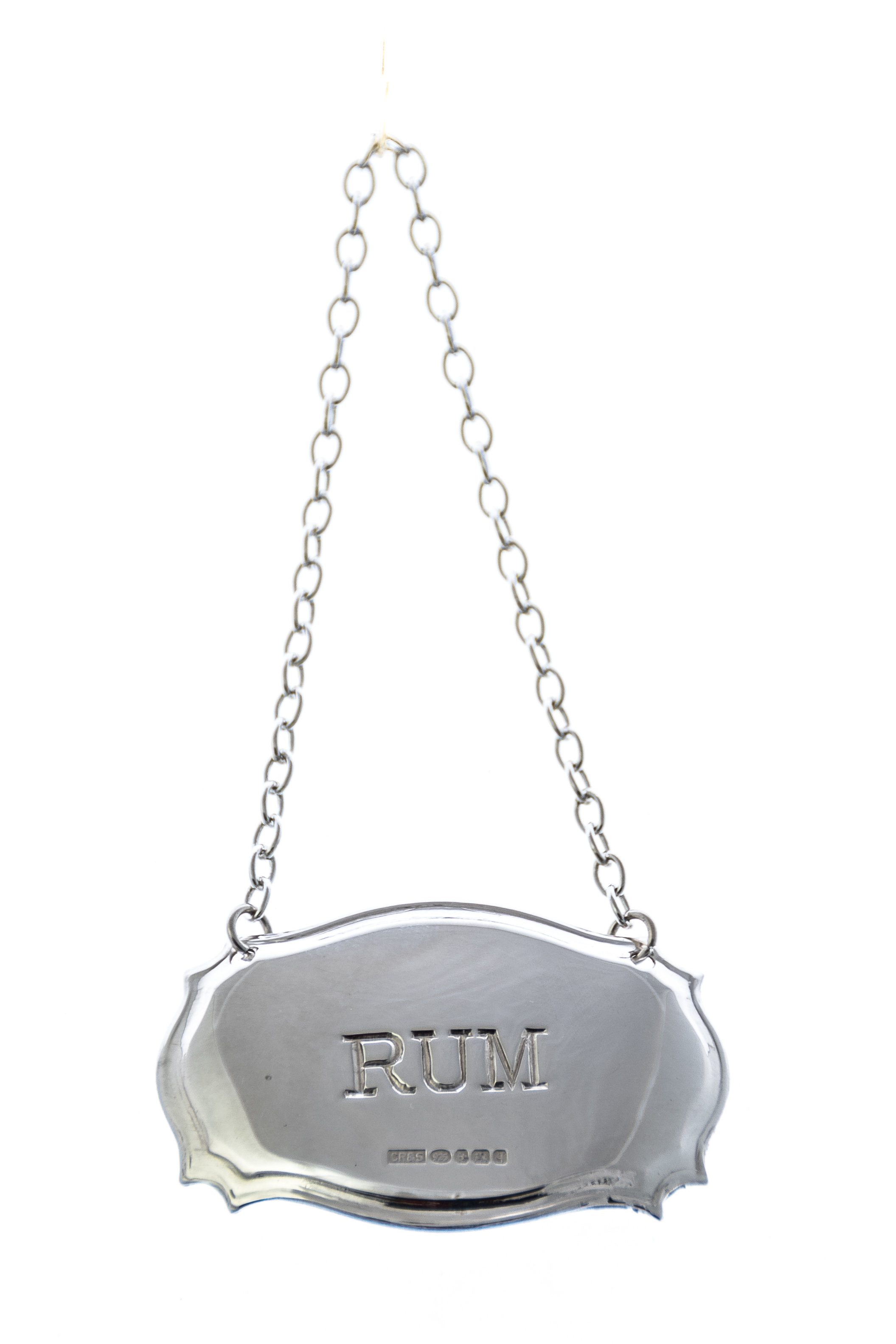 Corbell Silver Company Decanter Label Chippendale Design Rum - Wayfair ...