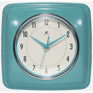 Blue Wall Clocks You'll Love | Wayfair