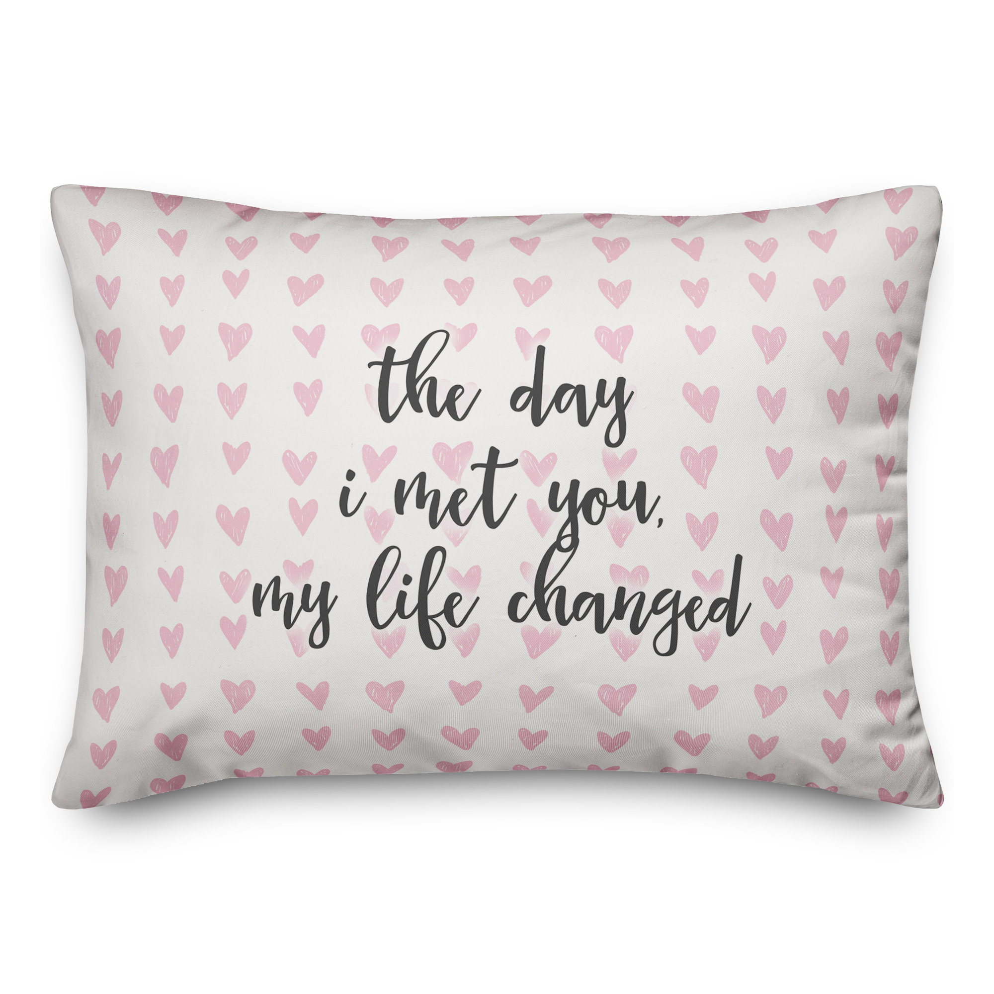 Designs Direct Creative Group The Day I Met You My Life Changed Throw ...