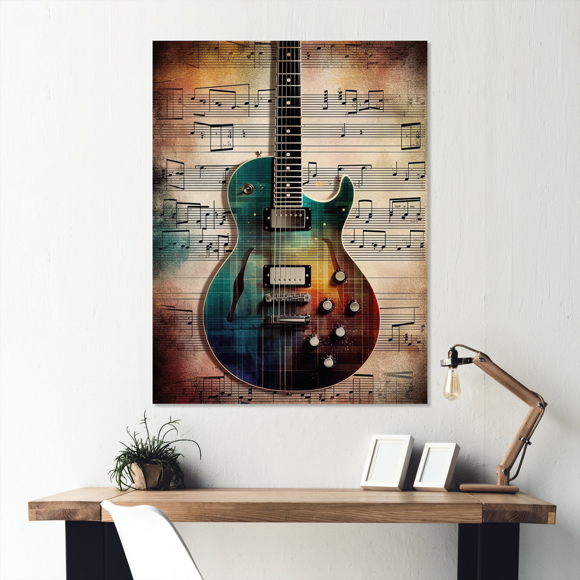 Red Barrel Studio® Playing To the Melody - Music Metal Wall Decor | Wayfair