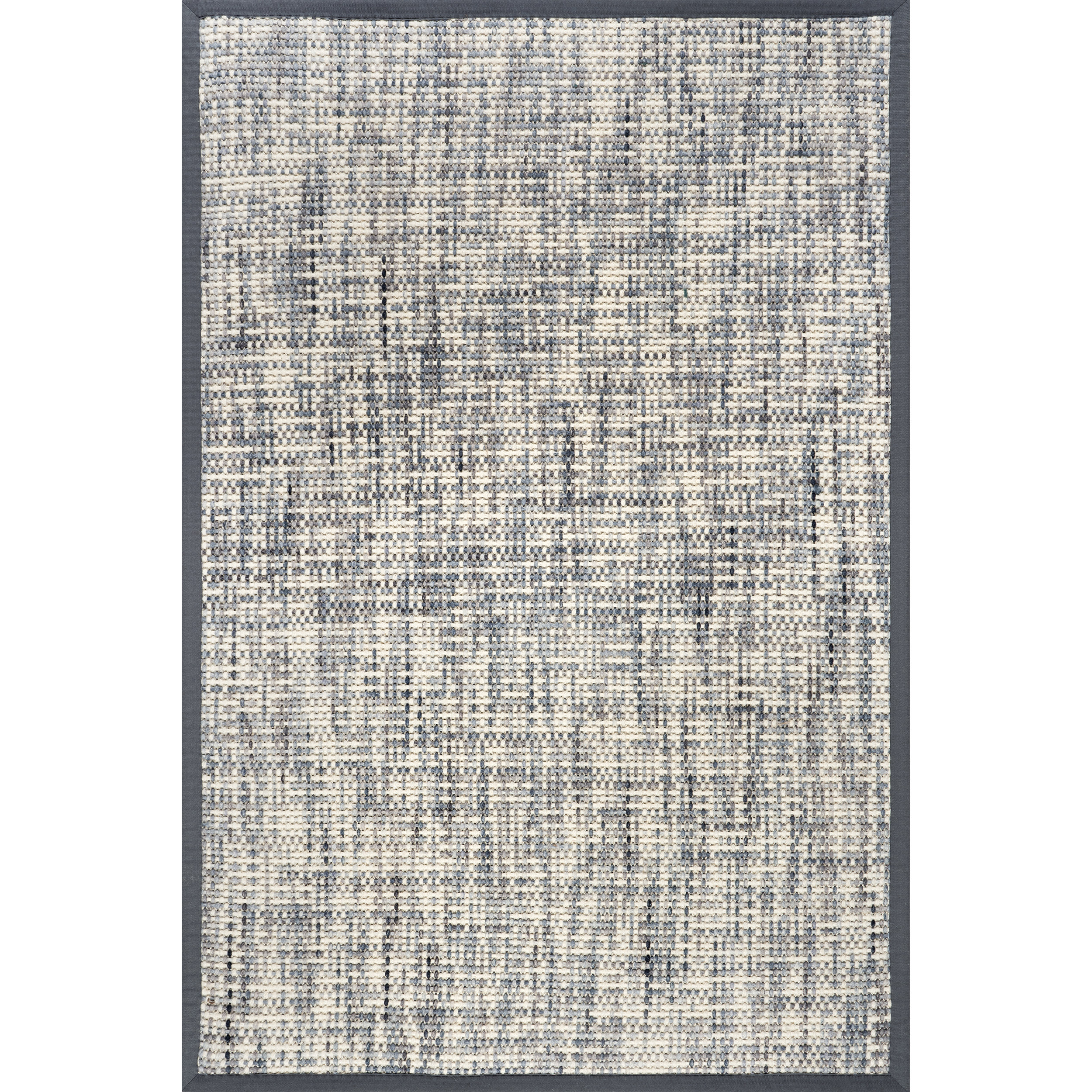 Hokku Designs Coretta Modern Bordered Area Rug | Wayfair