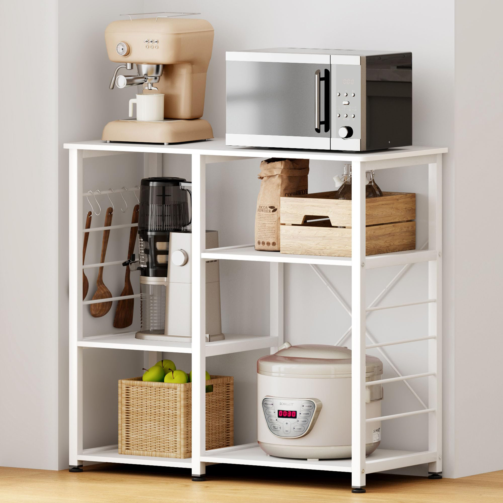 Latitude Run® 4-Layer Kitchen Vertical Bread Rack | Wayfair