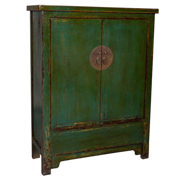 Bloomsbury Market Drancy Solid Wood Rectangle Cabinet Accent Chest ...