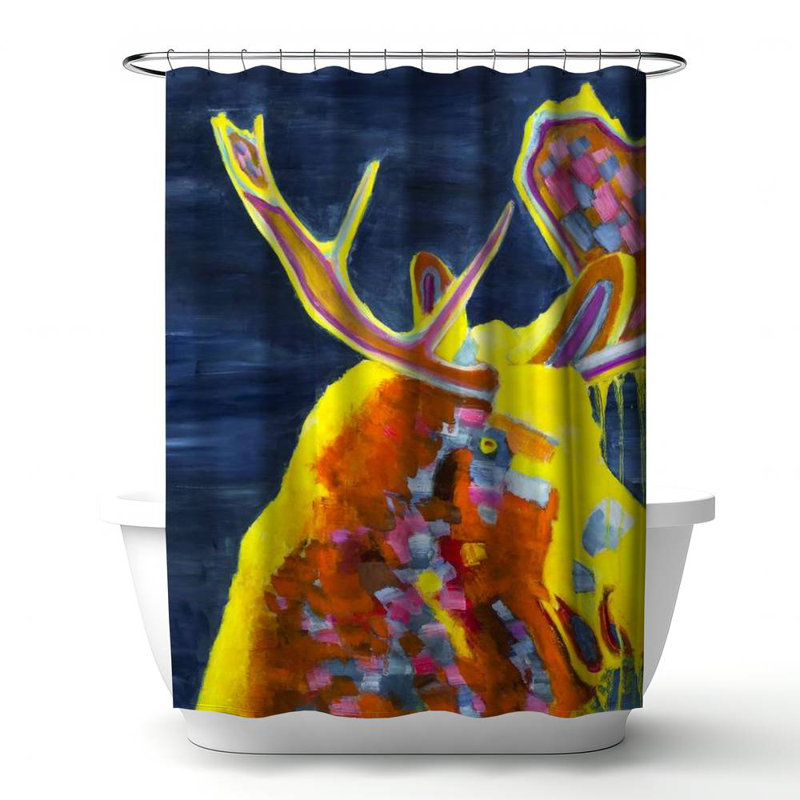 East Urban Home Catrell Shower Curtain | Wayfair