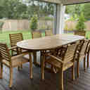 Arlmont & Co. Kia Solid Wood Dining Table & Reviews | Wayfair