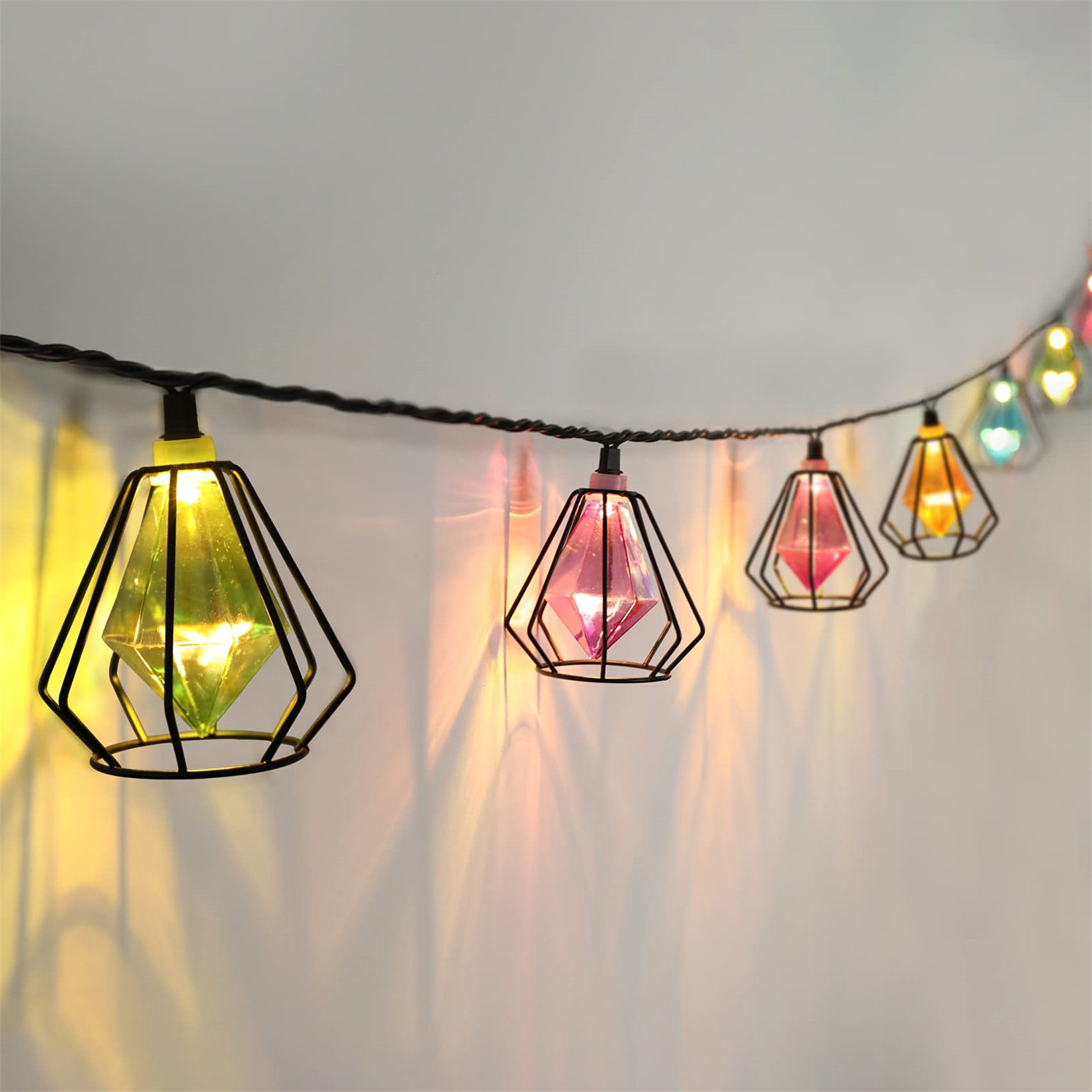 Arlmont & Co. Andelija 10 - Bulb 120'' Plug-in Rope String Light | Wayfair