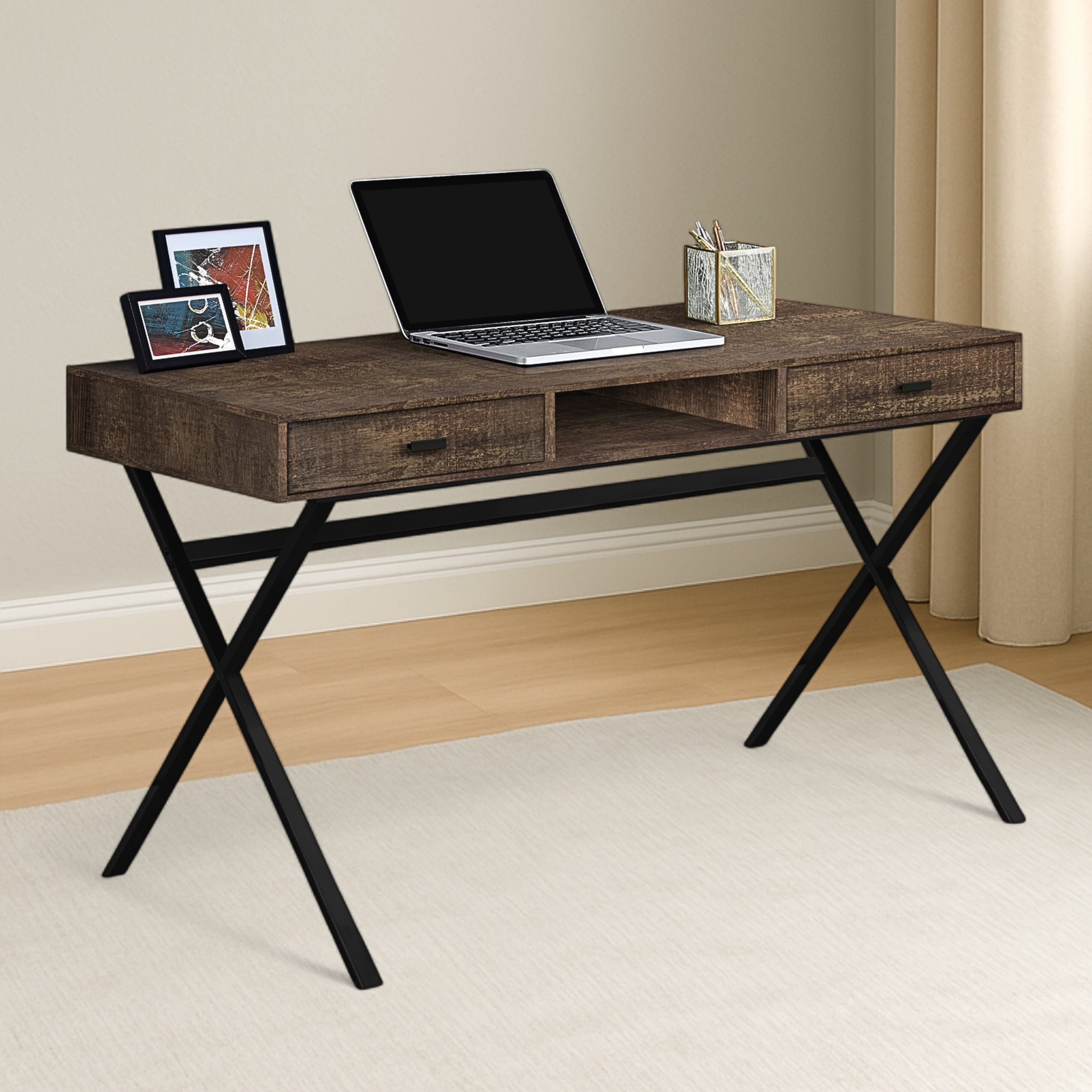 17 Stories Commodore Computer Desk | Wayfair