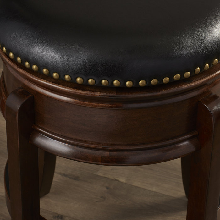 Charlton Home® Kingsford Bar & Counter Swivel Stool & Reviews | Wayfair