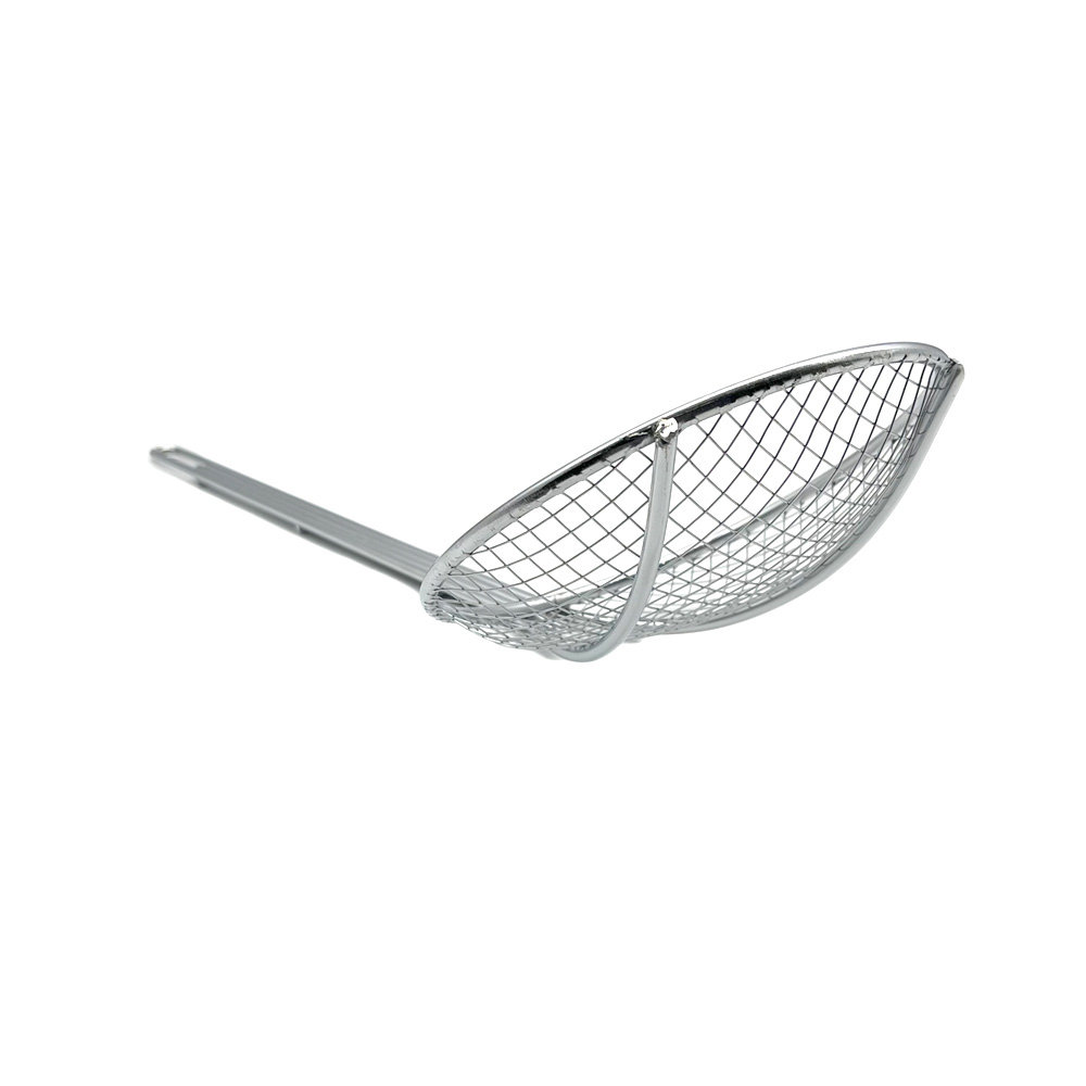 Bayou Classic Nexgrill Skimmer Spoon 18-Inch Chrome-Plated Steel Fryer ...