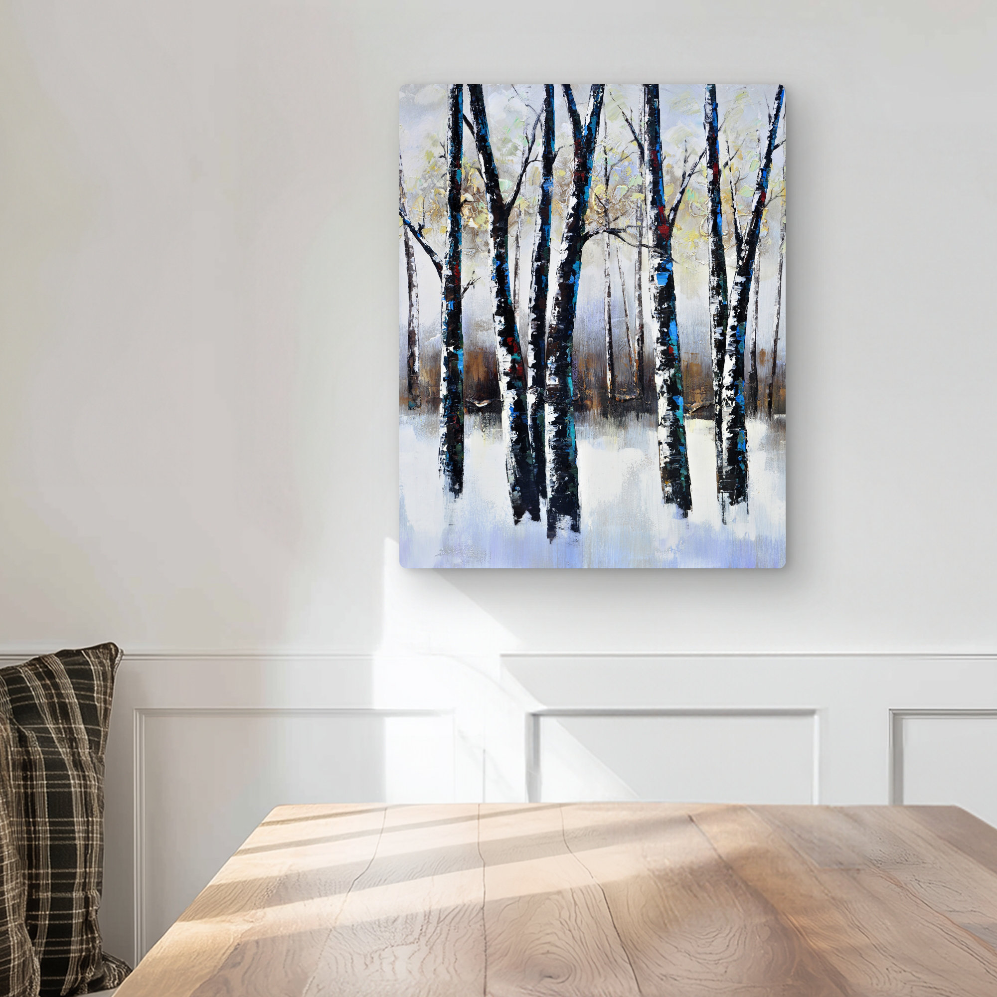 Begin Edition International Inc. Frosted Trees - Contemporary Metal ...