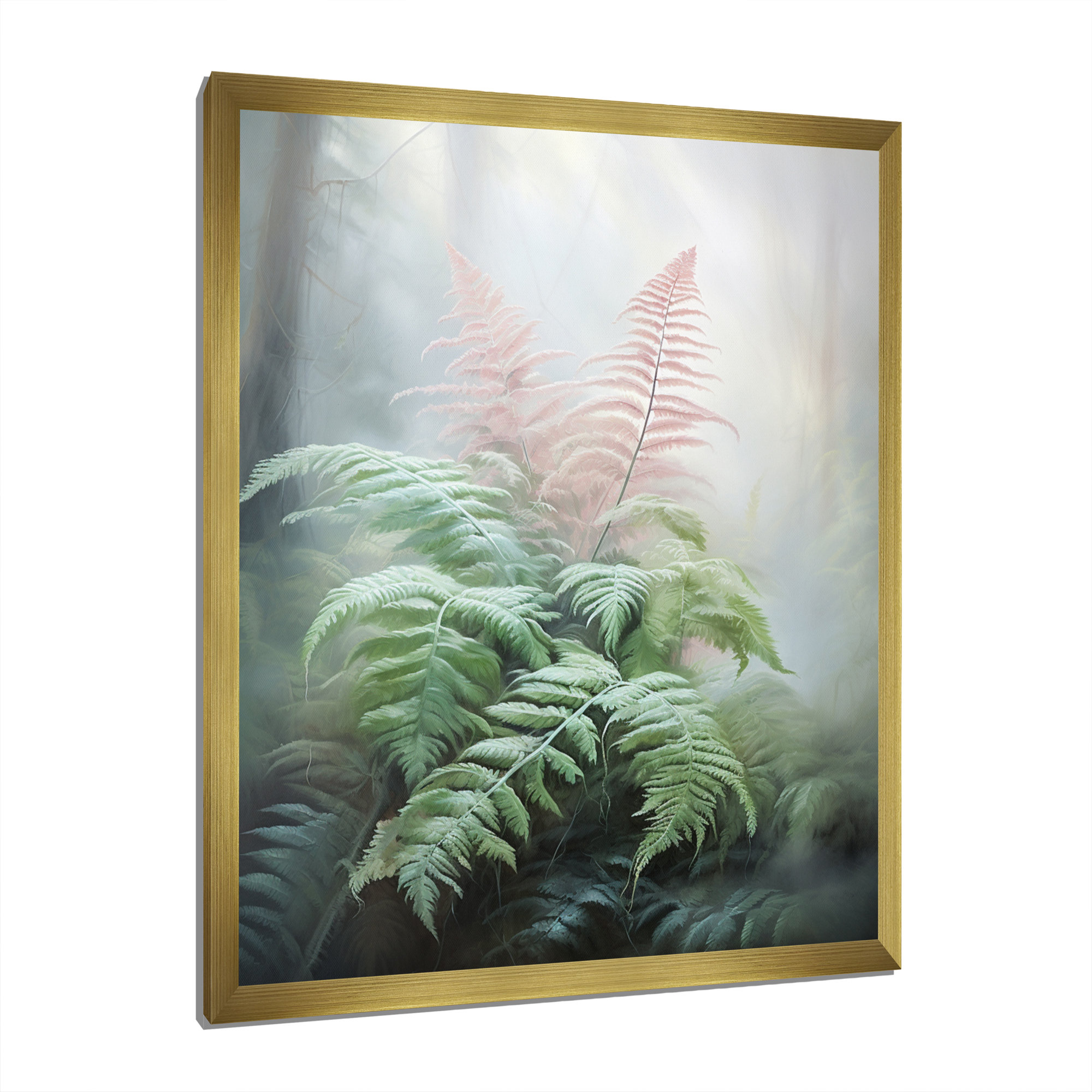 Bay Isle Home™ Ferns Romantic Impression VI - Floral & Botanical Wall ...