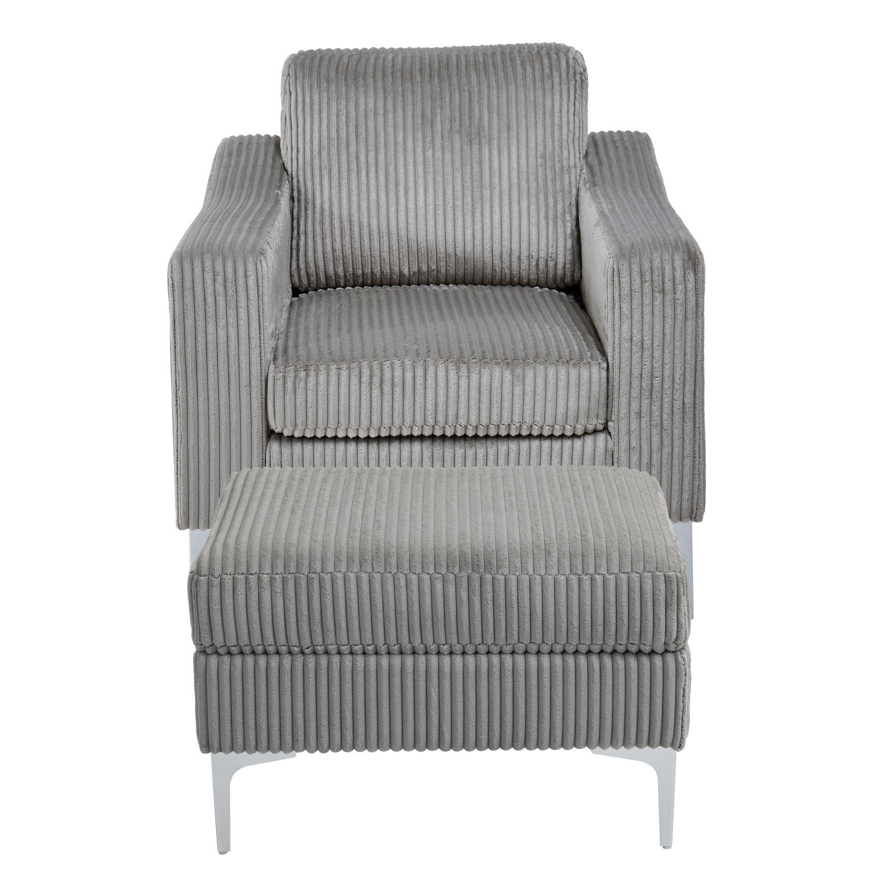Latitude Run® Modular Corduroy Sectional With Convertible For Adaptable ...