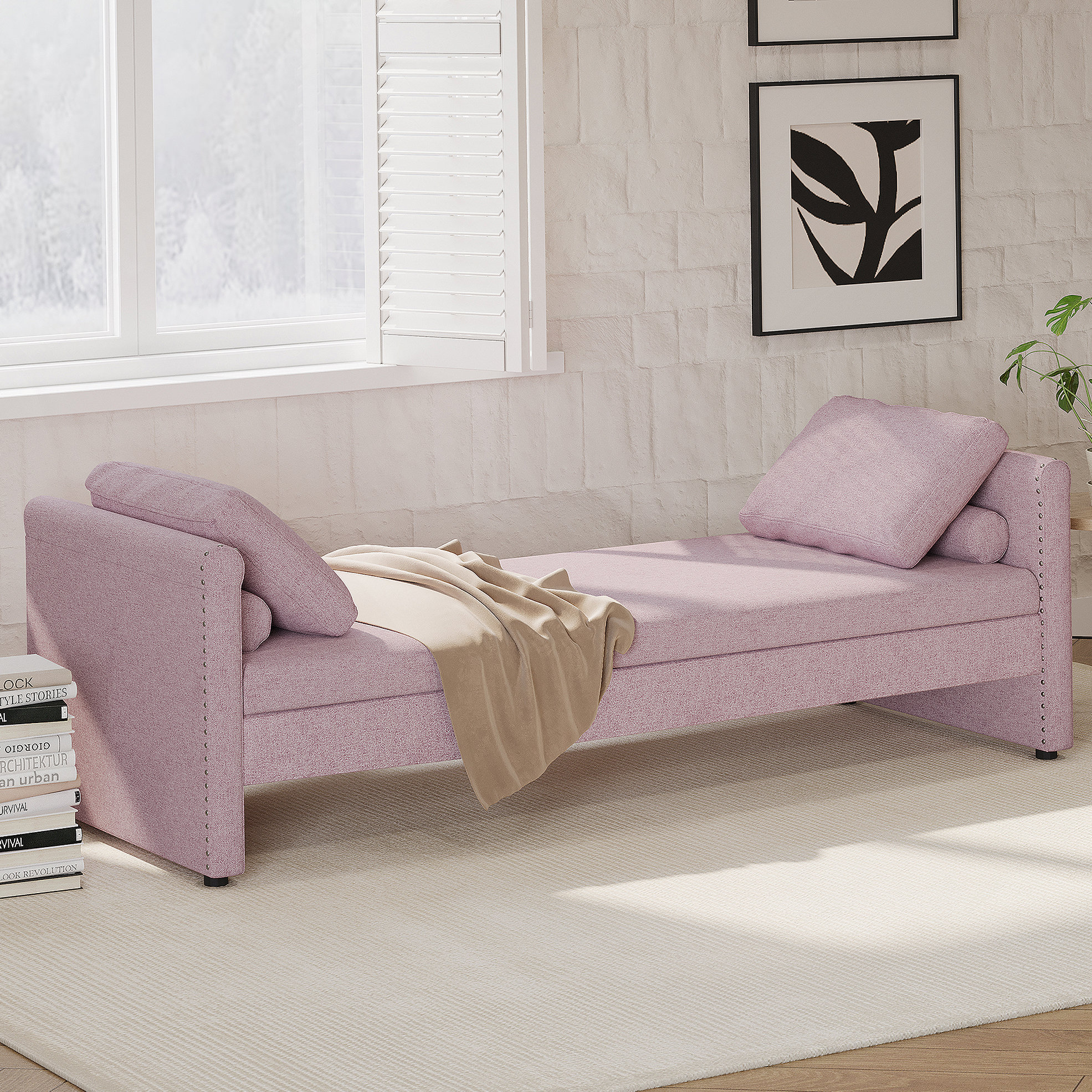 Orren Ellis Modern Upholstered Daybed Small Single Daybed - Wayfair Canada
