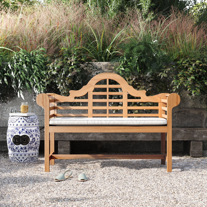 Birch Lane™ Bea Teak Outdoor Bench & Reviews | Wayfair