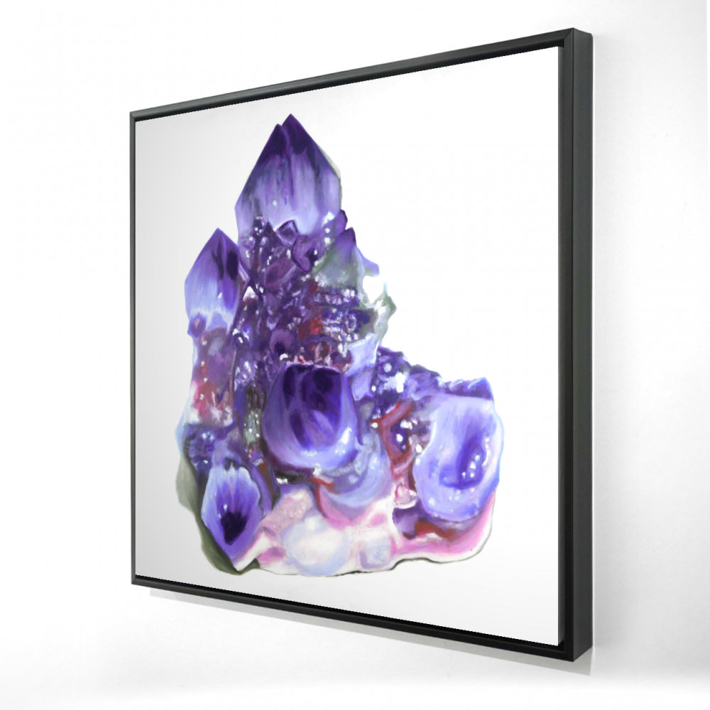 Begin Edition International Inc. " Amethyst " on Canvas | Wayfair