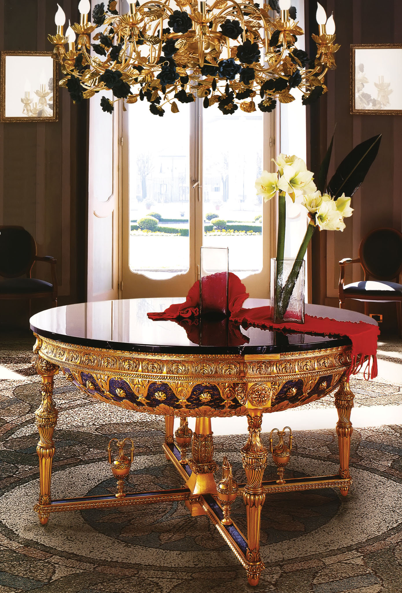 David Michael Center Dining Table | Wayfair
