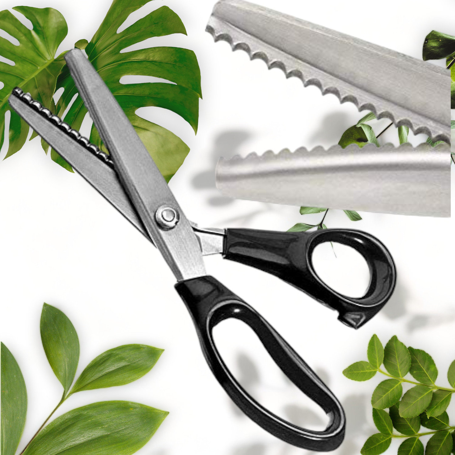 Pacific Funds Stainless Steel Tailor Scissors with Serrated Edges | Wayfair